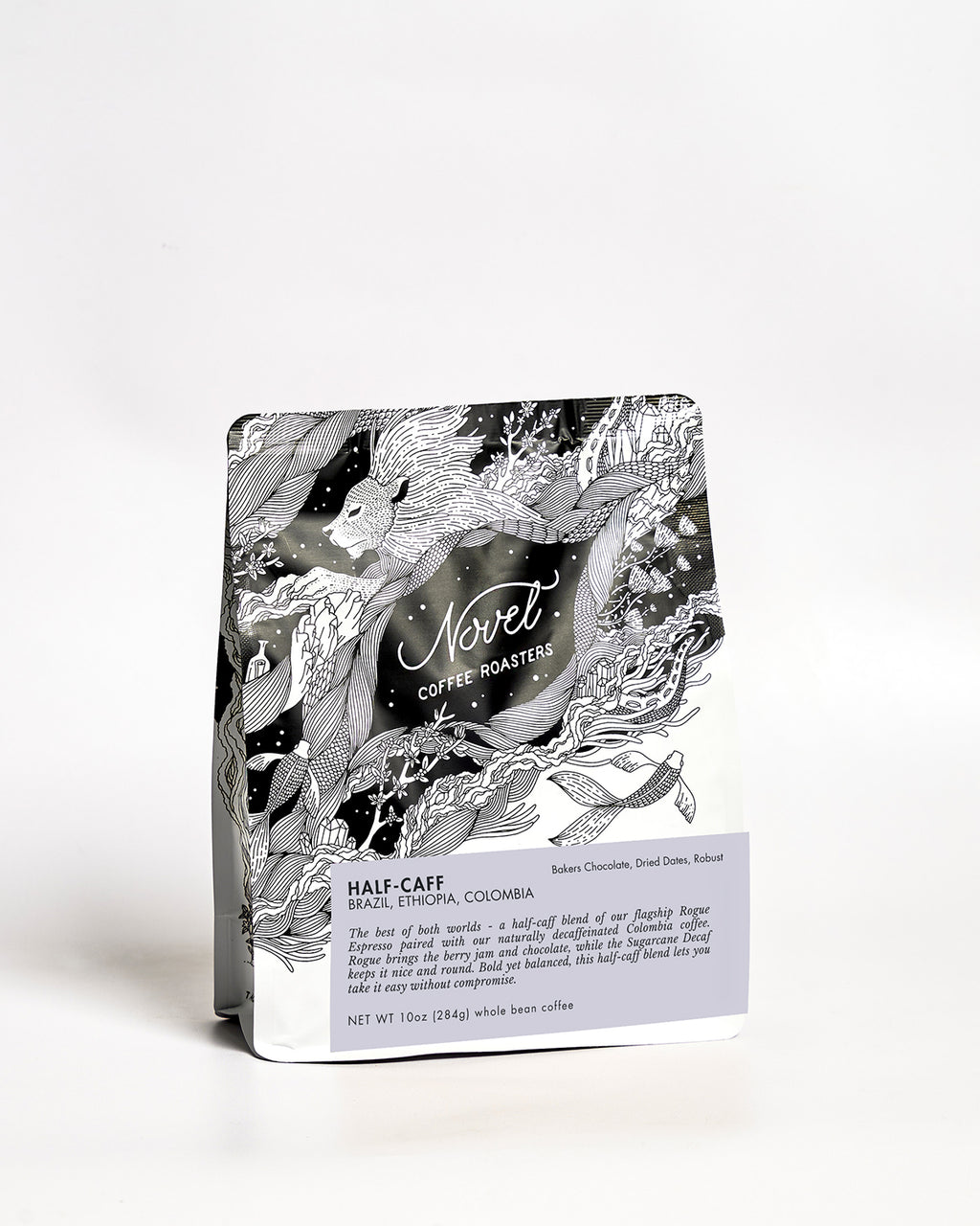 Half-Caff, Blend – Novel Coffee Roasters
